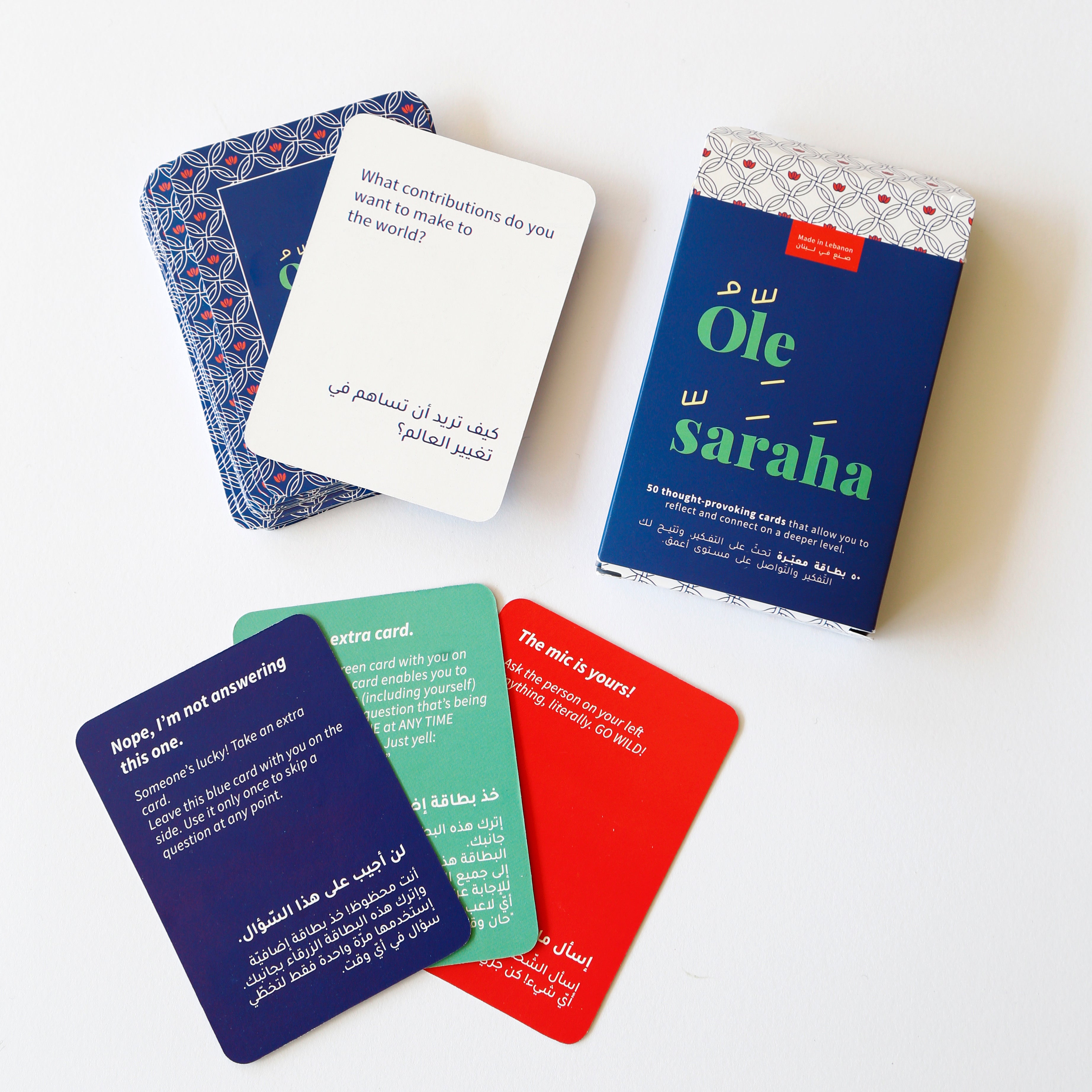 Lebanese Card Game – Olesaraha